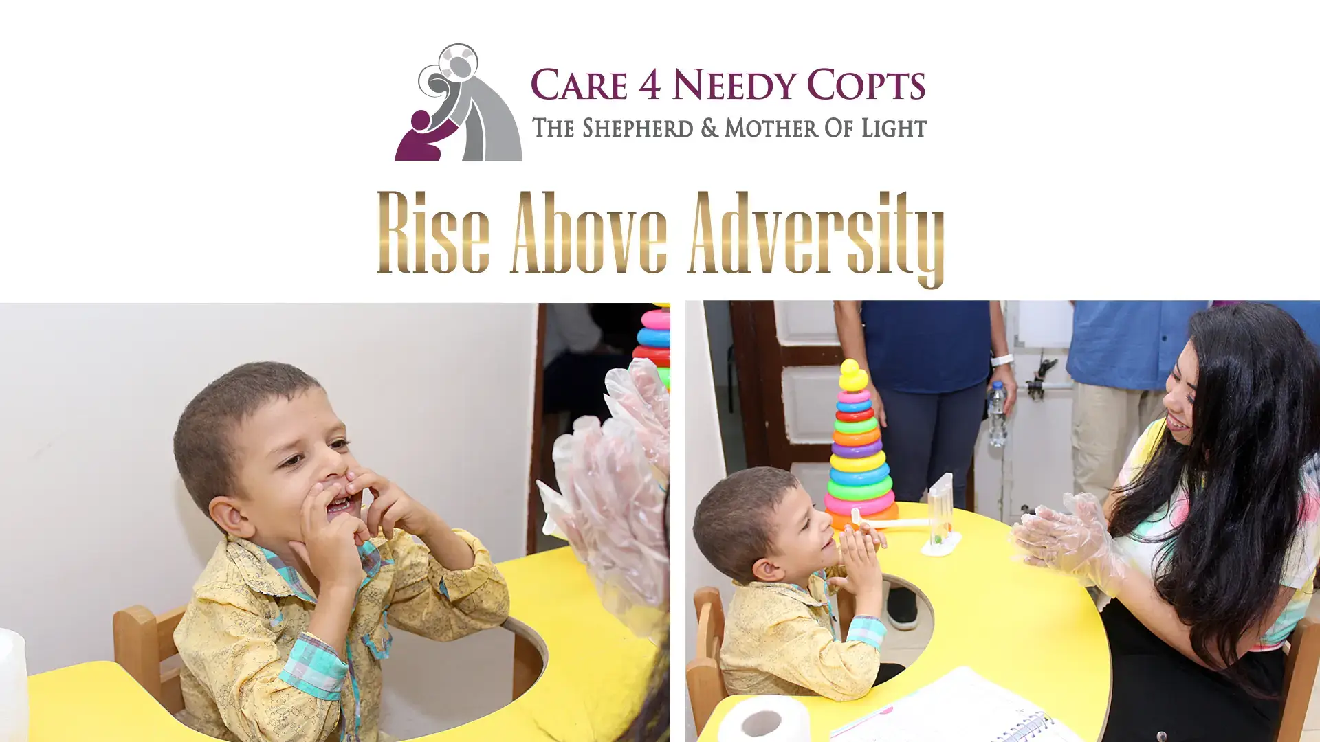 Rise Above Adversity - Special Needs Program - Care 4 Needy Copts